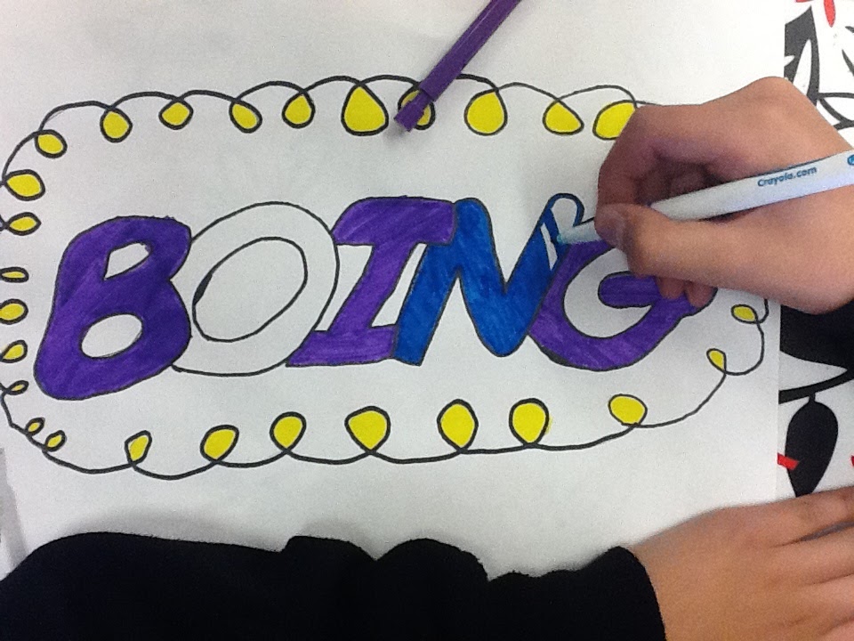 artisan des arts: Onomatopoeia art