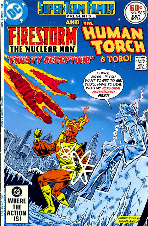 Super-Team Family: The Lost Issues!: Firestorm and The Human Torch