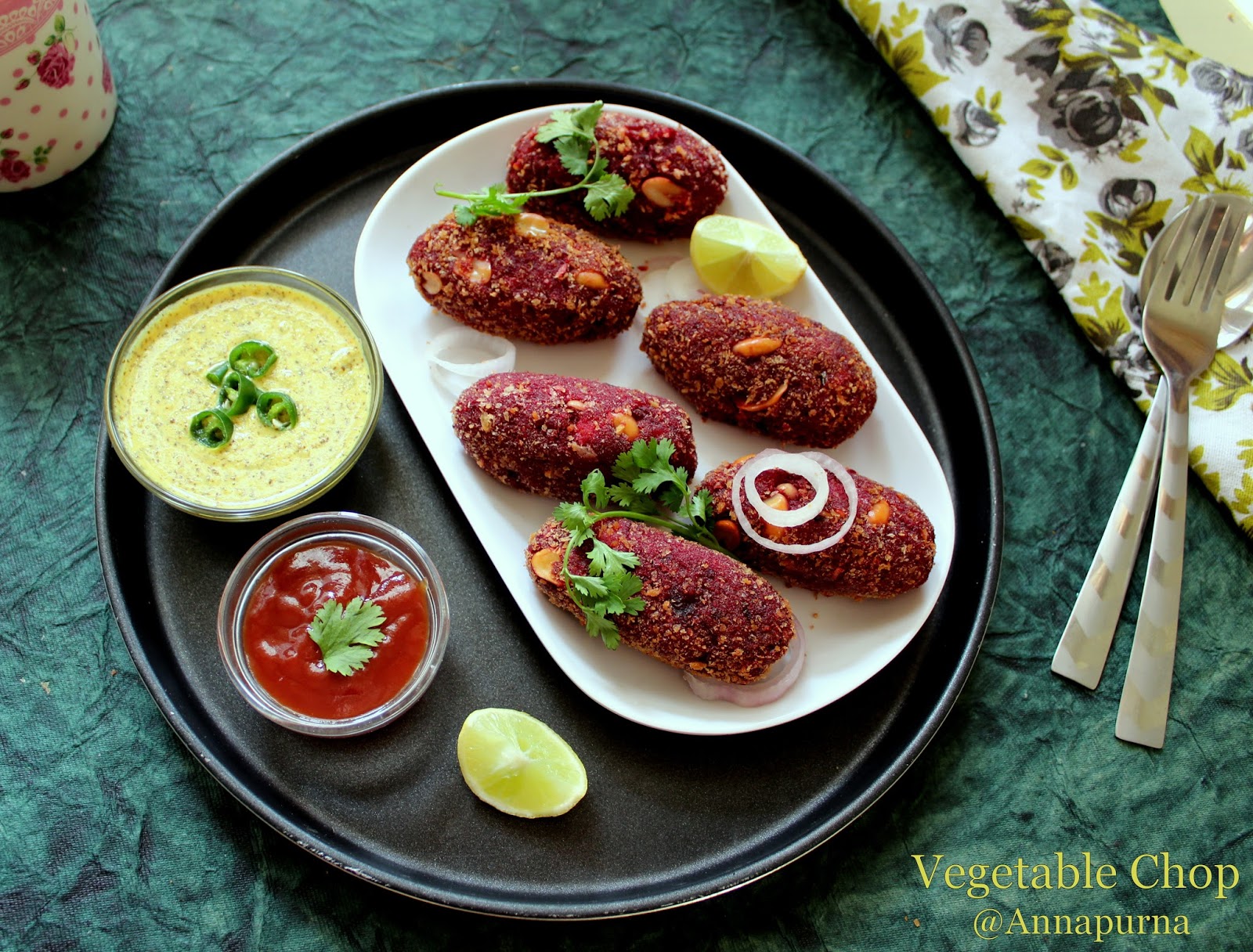 Annapurna: Vegetable Chop - Bengal Style Vegetable Cutlet