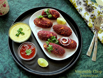 Annapurna: Vegetable Chop - Bengal Style Vegetable Cutlet