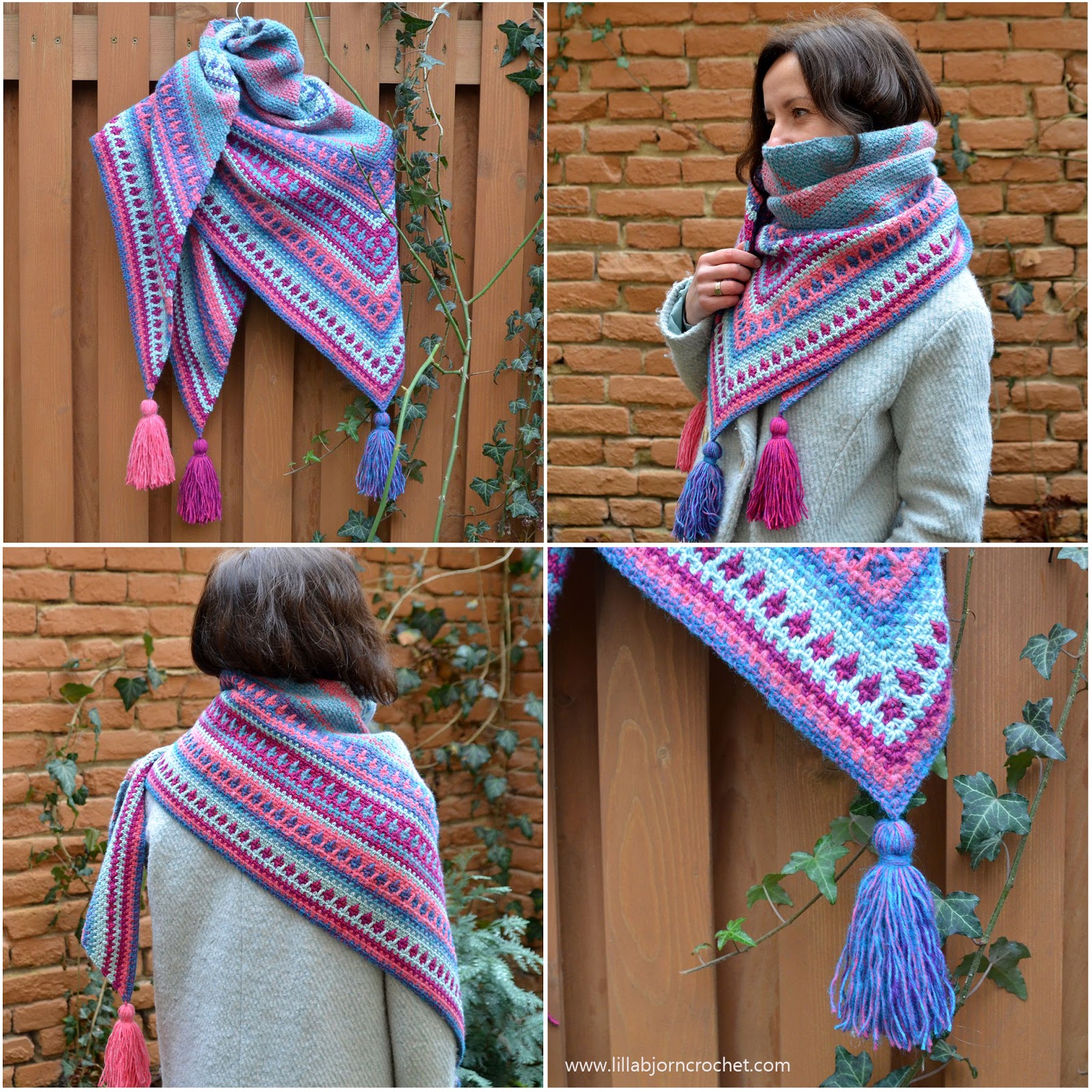 River Washed: new Shawl design is on its way… | LillaBjörn's Crochet World