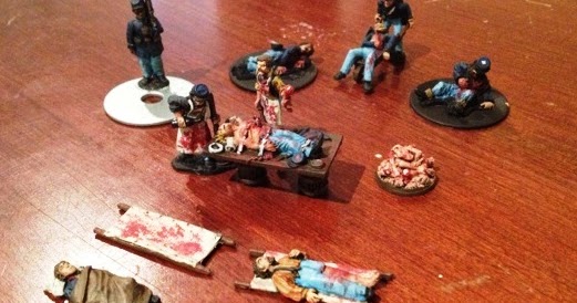 The Ranger's Miniatures: Civil War Medical Diorama: Part I