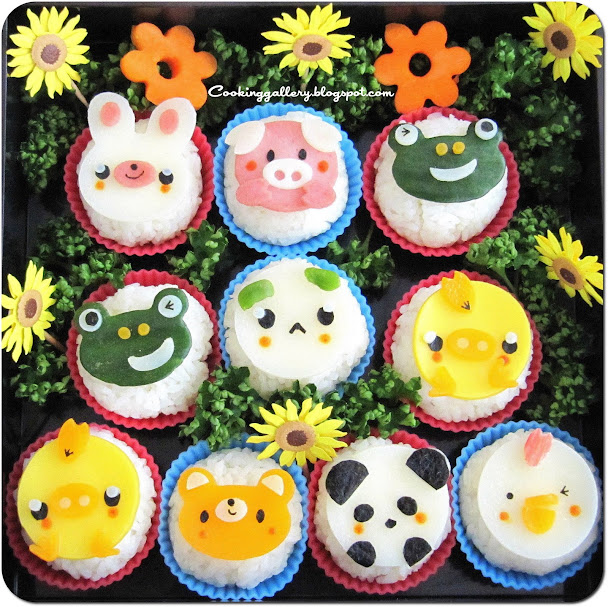 Cute Animals Bento | Cooking Gallery