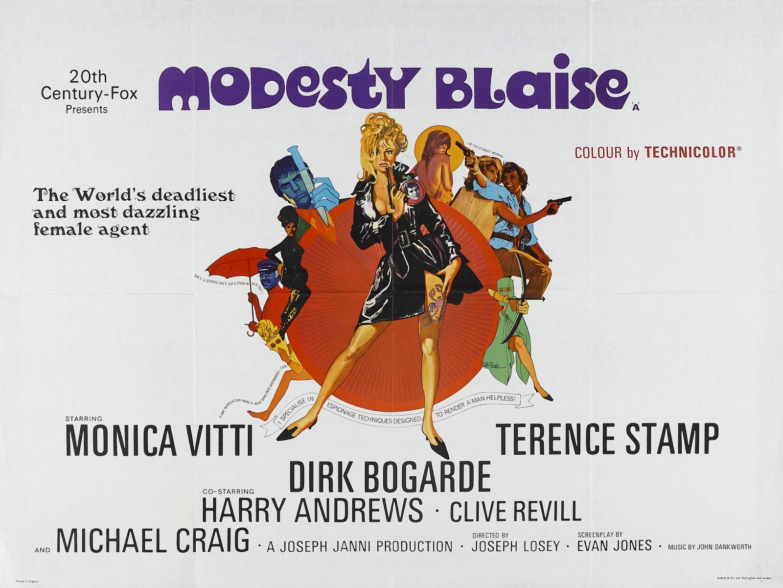 SNEAK PEEK TV: "MODESTY BLAISE"