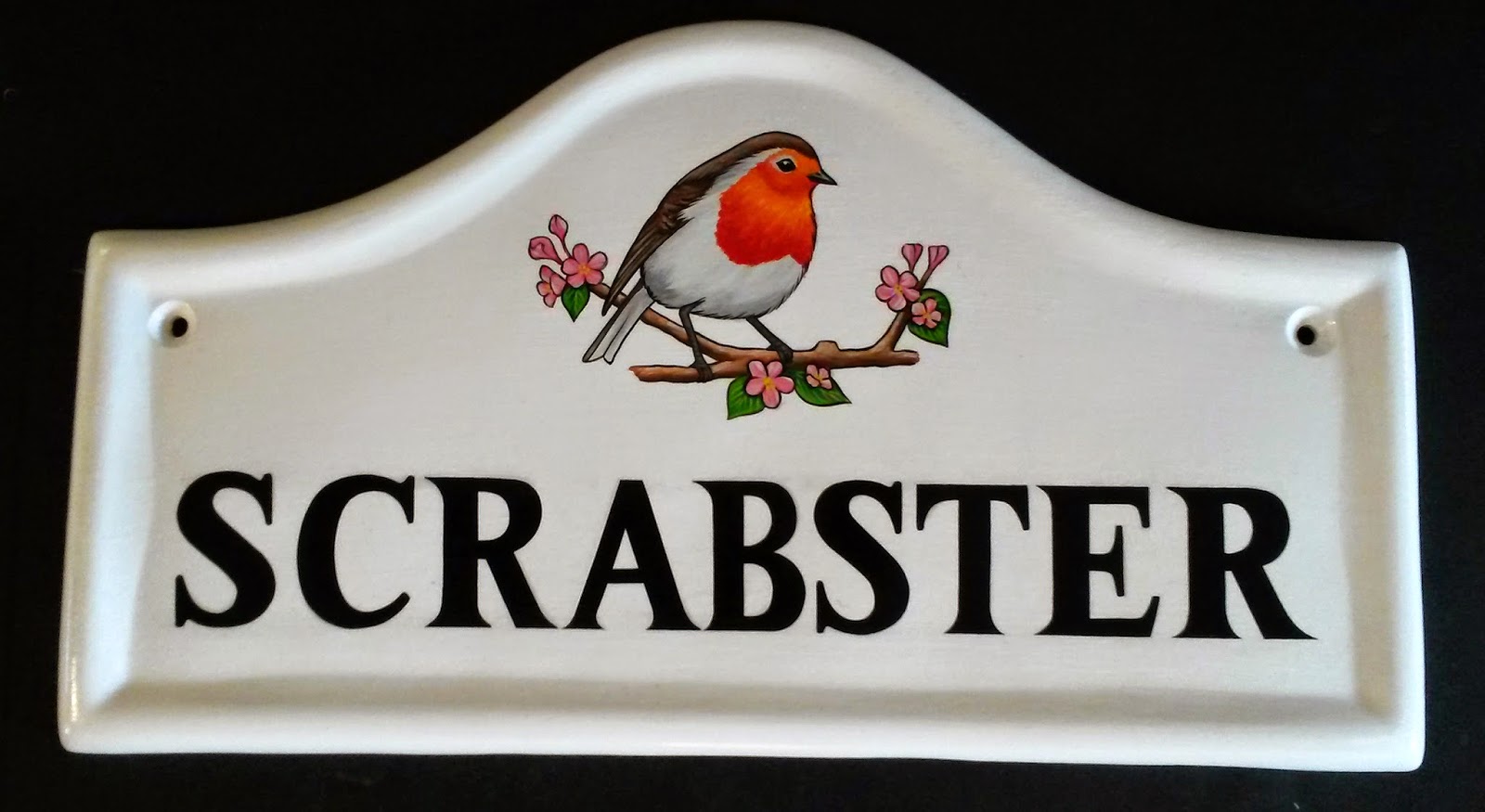 Hand Painted House Signs by Ceramic Art: House signs, house plaques ...