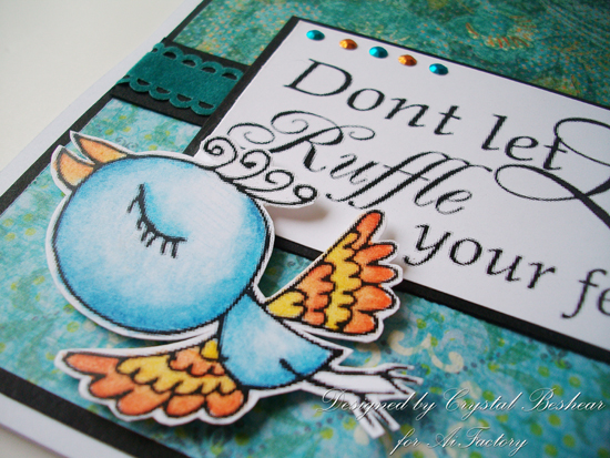 scrapcandydesigns: Don't Let Life Ruffle Your Feathers!