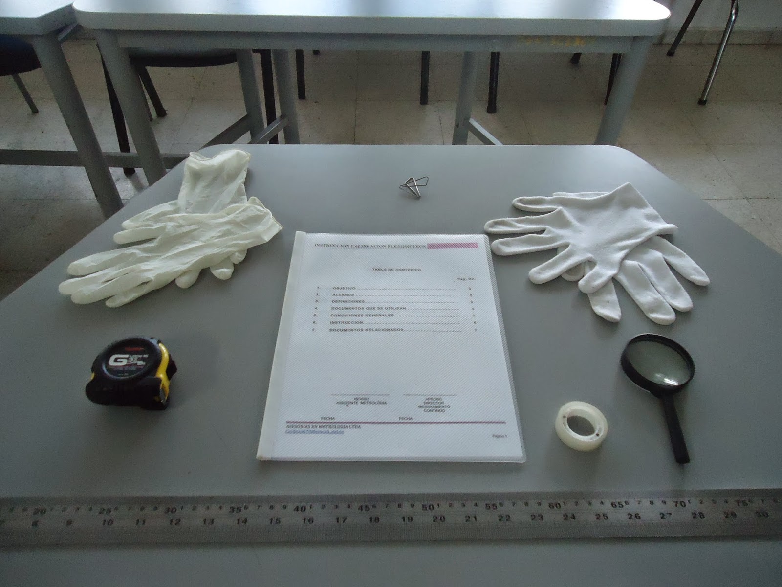 Calibración de Flexómetros: COMO CALIBRAR UN FLEXÓMETRO