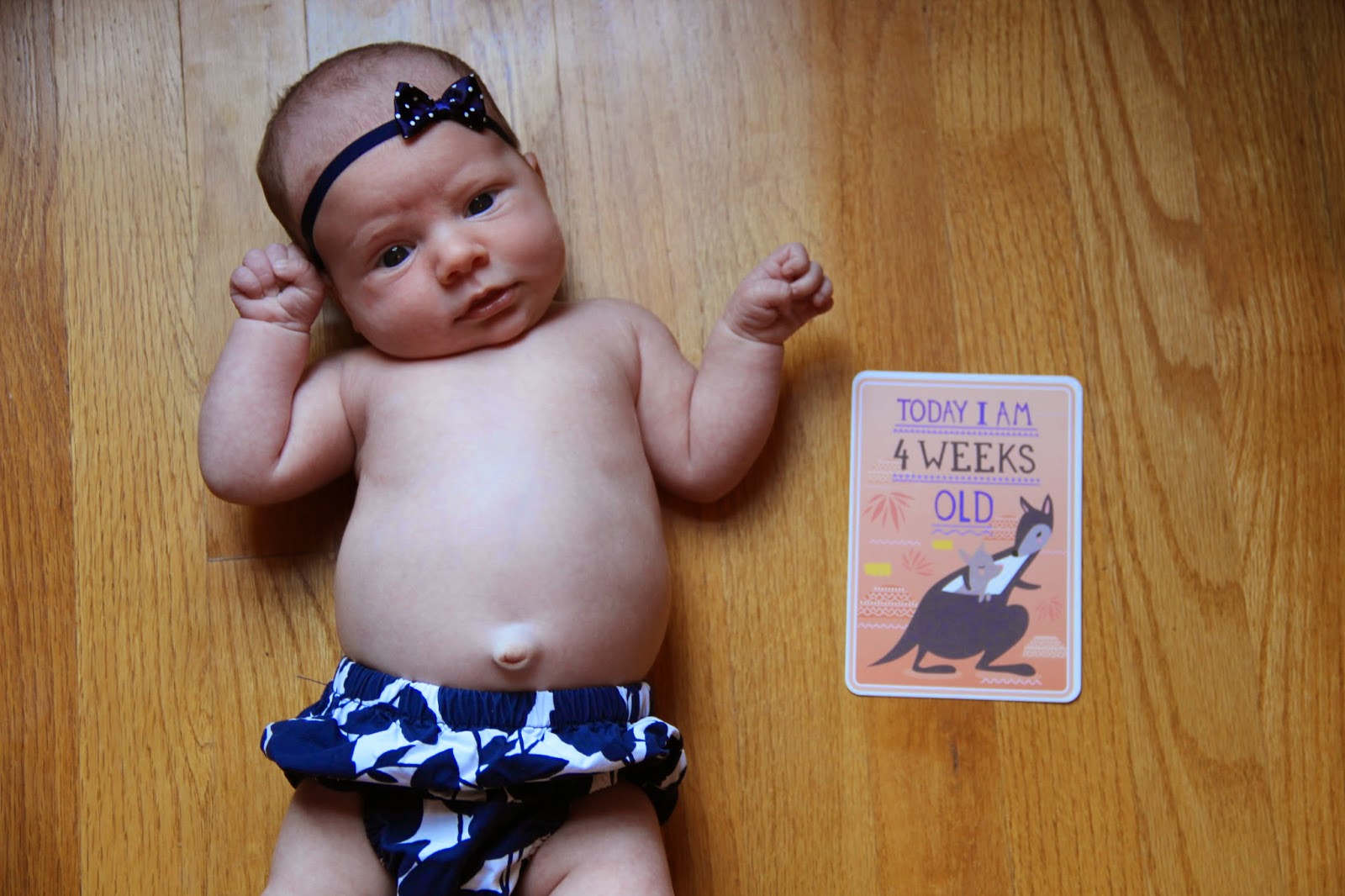 The Hardy Life: Four Weeks Old