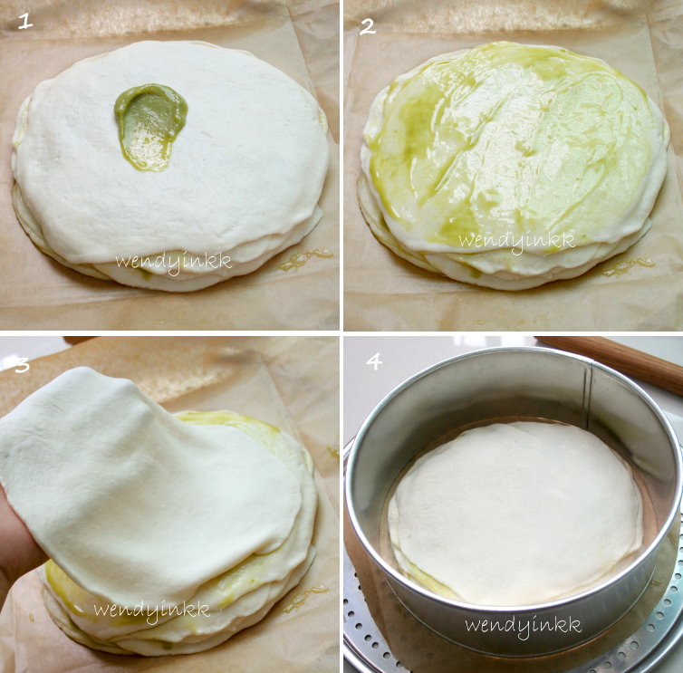 Table for 2.... or more: Layered Kaya Steamed Cake - Filled Baos # 1