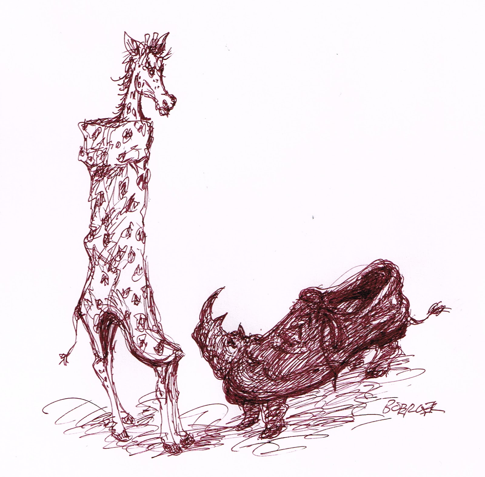 Andy's Art: Absurd Drawings