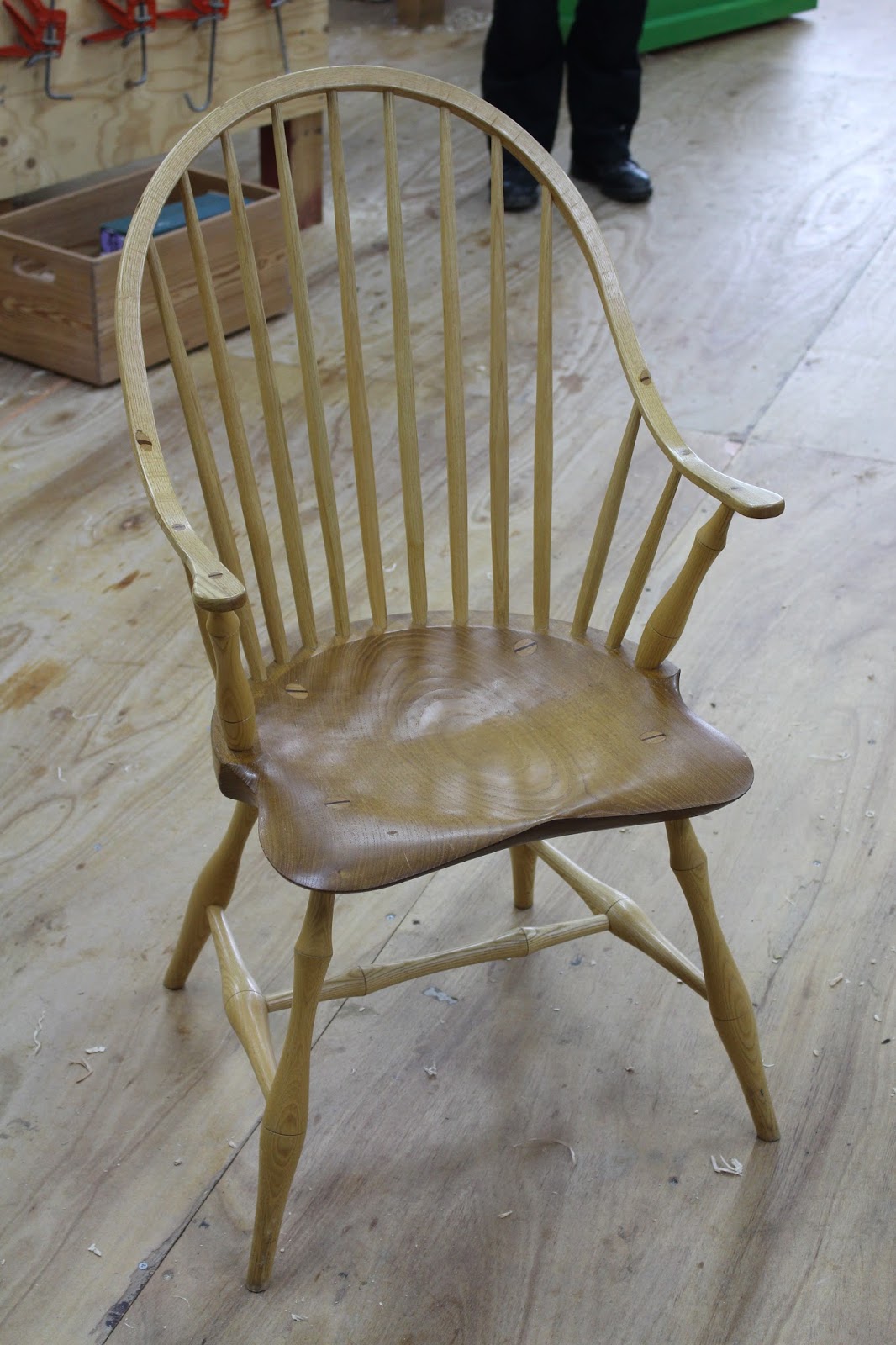 David Barron Furniture: Windsor Chair Making Day 2