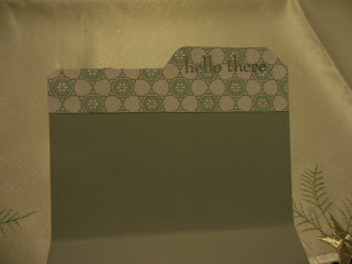 Fran's Craft Place: Folder Card from class