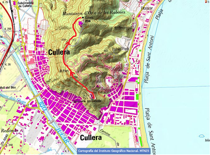 MONTAÑA PARA TODAS LAS EDADES: El radar meteorológico de Cullera