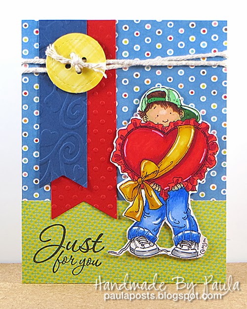 Handmade By Paula: Finally A Card