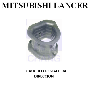 CAUCHO CREMALLERA DIRECCION ~ cauchossa