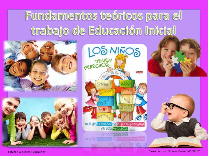 Fany Juarez Fundamentos Teóricos Para El Trabajo De Educación Inicial
