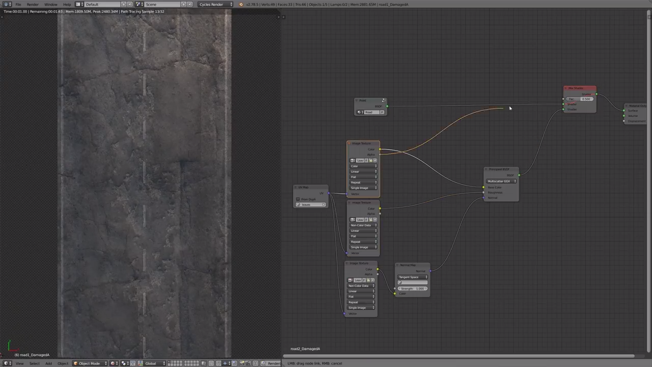 Awesome Realistic Road Textures for 3D Renders | Computer Graphics ...