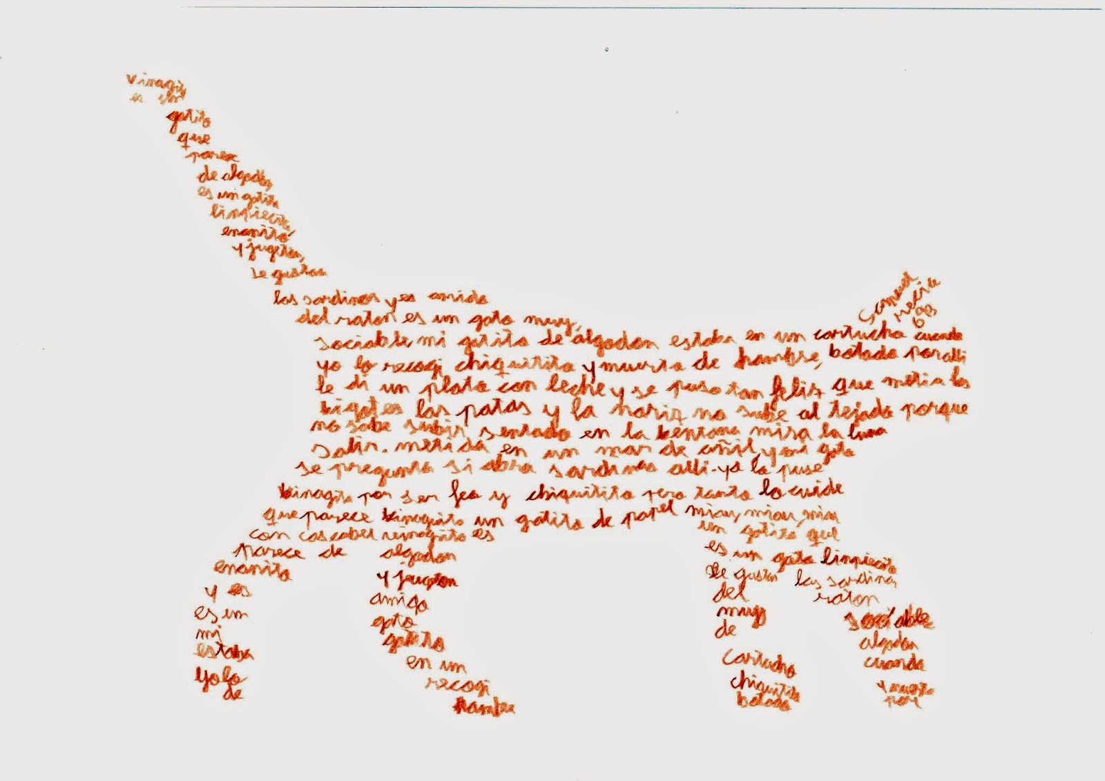 A LA SOMBRA DEL BAOBAB: LOS CALIGRAMAS