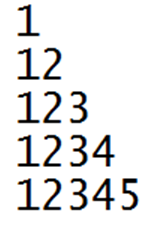 8th tutorial for right angle triangle patterns : C.S.E. CLUB