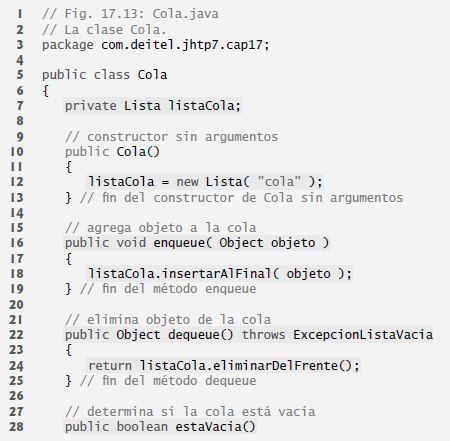 Estructura de Datos: Colas en Java - Estructura de Datos