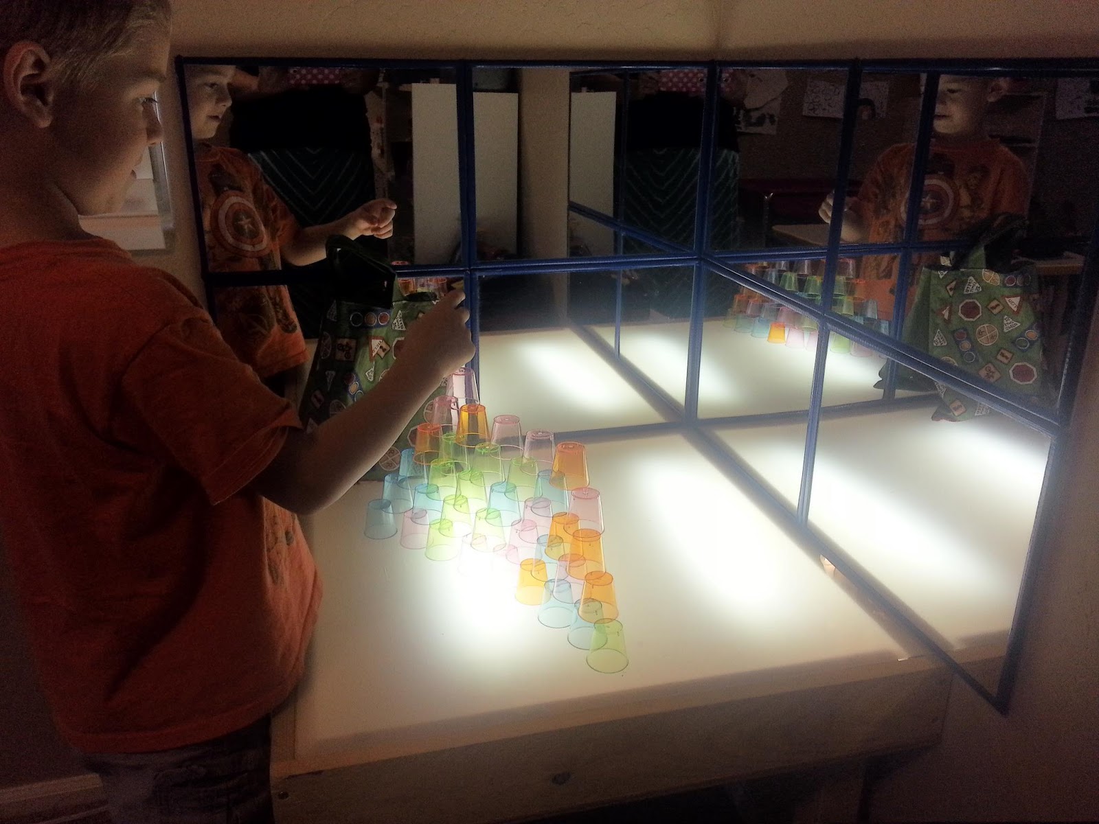 sweetie pie preschool: Mirrors in the classroom