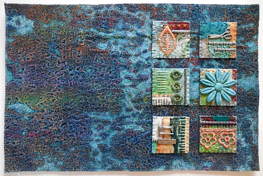 Creative days: More mixed media textiles