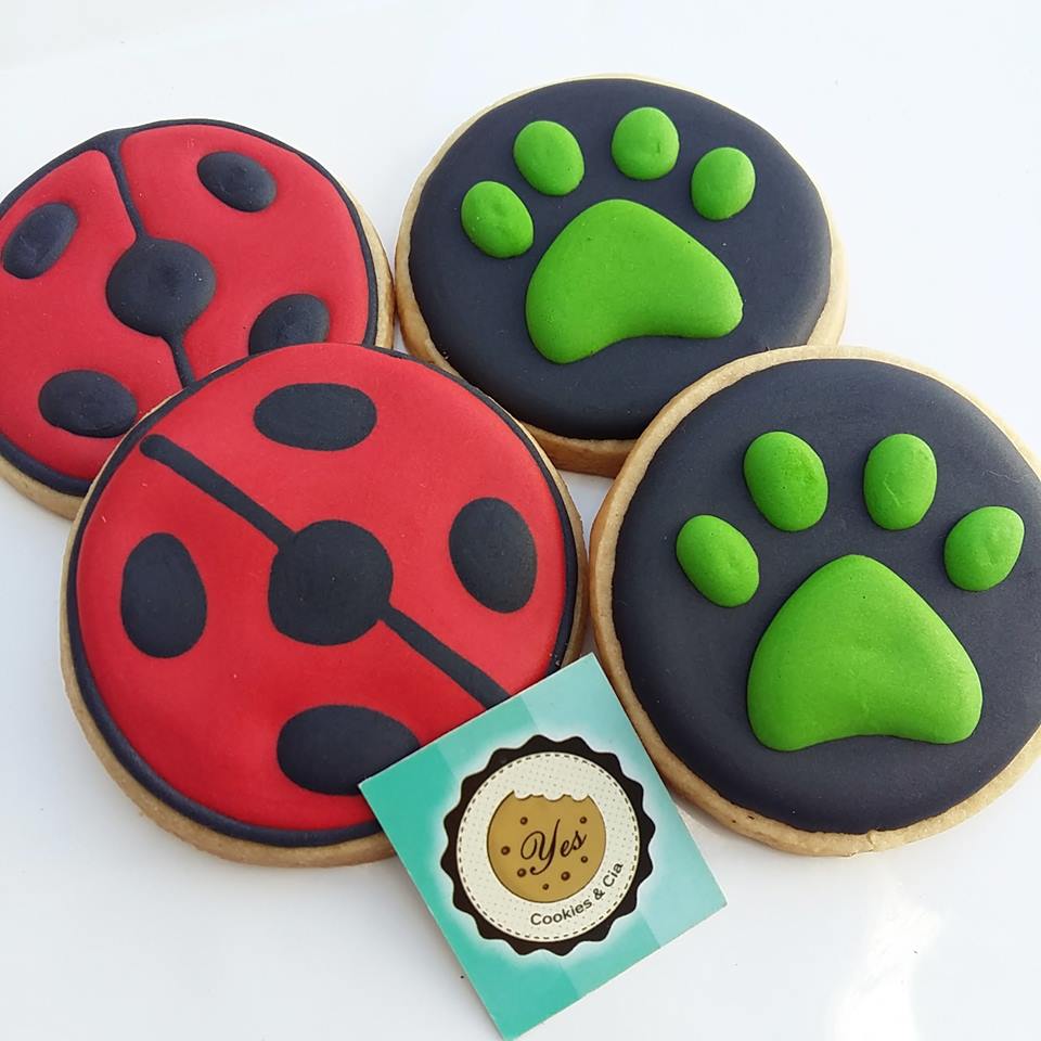 Yes, Cookies & Cia: Ladybug & Catnoir