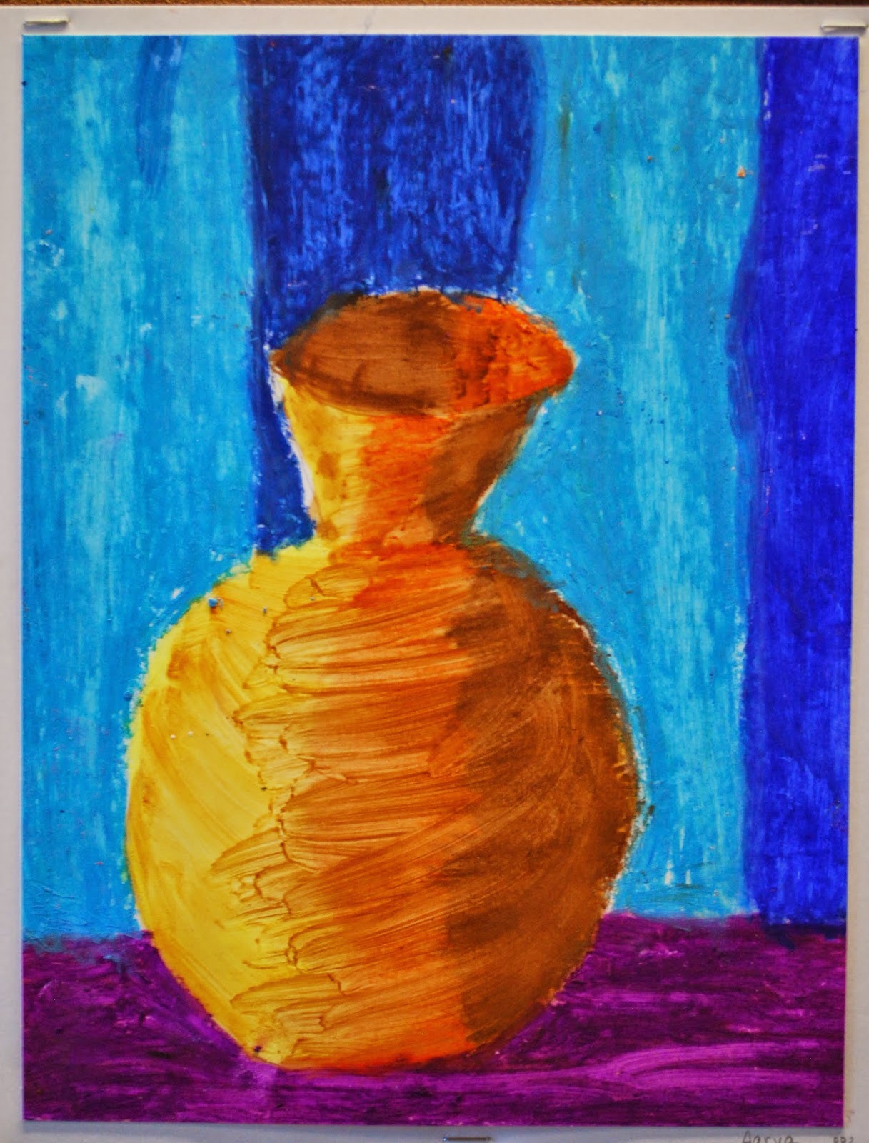 Make It... a Wonderful Life: Oil Pastel Vases, Bowls, and Bottles