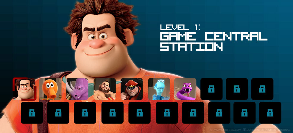 Wreck-it Ralph Character Roll Call: Level 1 - Game Central Station ...