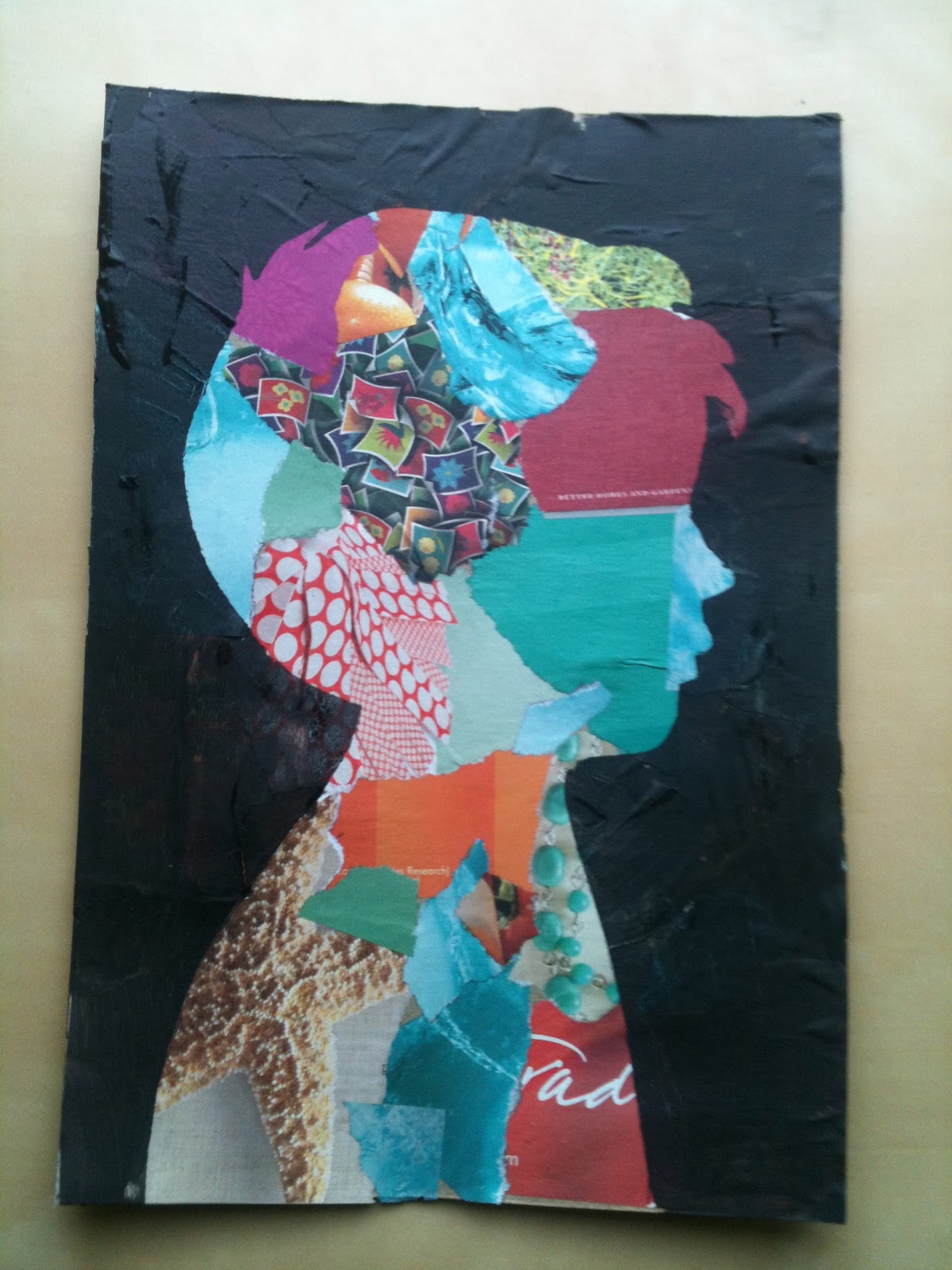Rethink Crafts: Week 2: Profile Collage
