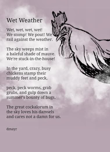 Author Amok: Wet Weather or Aqua Haze? 2014 Poetry Project