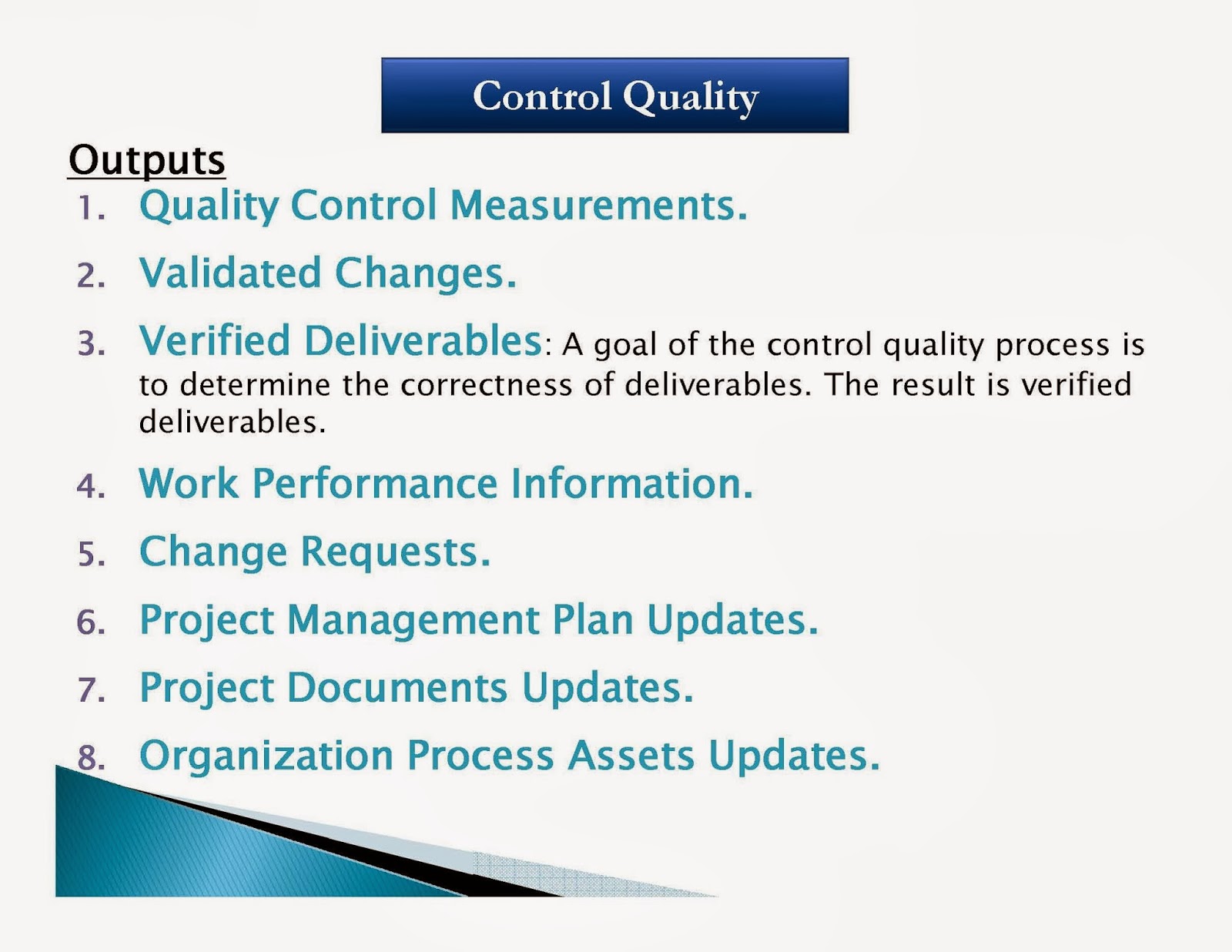 How to Study Project Management Professional PMP?: Project Quality ...