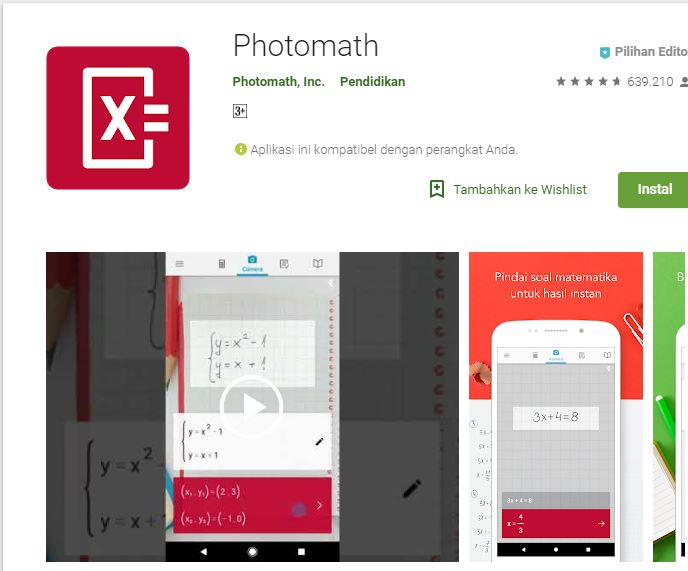 5 APLIKASI ANDROID UNTUK MENYELESAIKAN SOAL MATEMATIKA - Zona Pembelajar