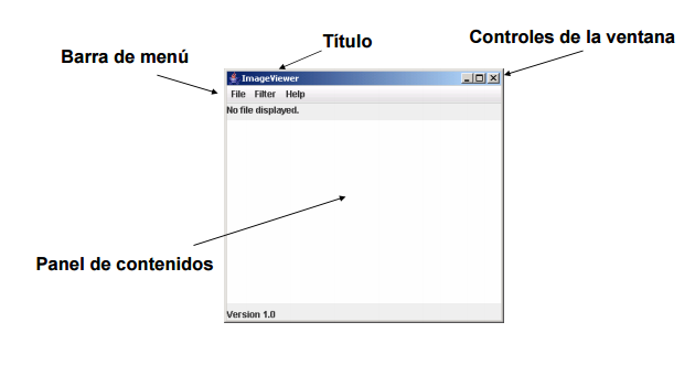 INTERFAZ GRAFICA DE USUARIO (GUI): ELEMENTOS DE UNA VENTANA