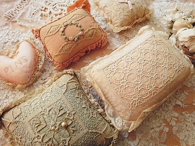Eye For Design: Decorate With Lace For Romantic Interiors.......In Time ...