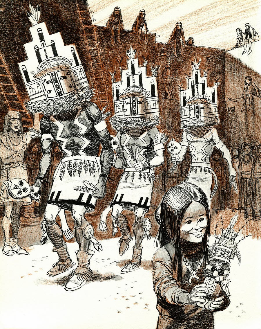 Saved From The Paper Drive: Jack Davis' Indians