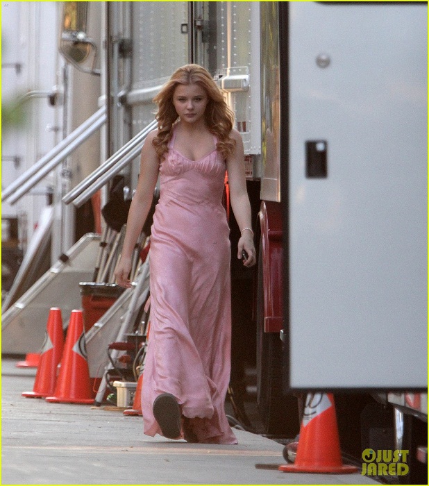 Primeras imágenes en el set de la película "Carrie" - PROYECTOR XD