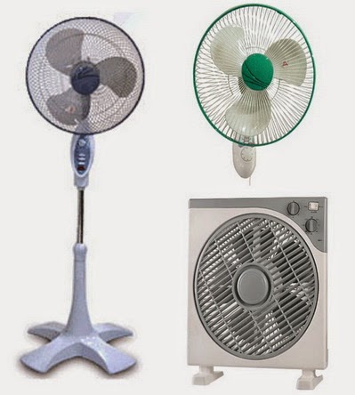 Kota Baru Bangunan: Macam-Macam Kipas Angin Listrik