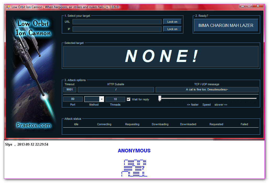 Slye.Karole: Egyptian Anonymous - DDOS Attack Web Site [ Powered By Dr ...