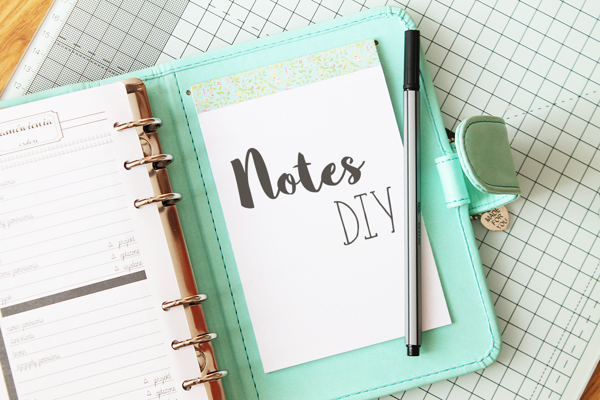 Projekt Planner: Notes DIY