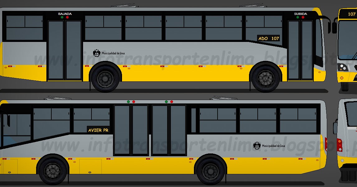 Información del transporte urbano en Lima