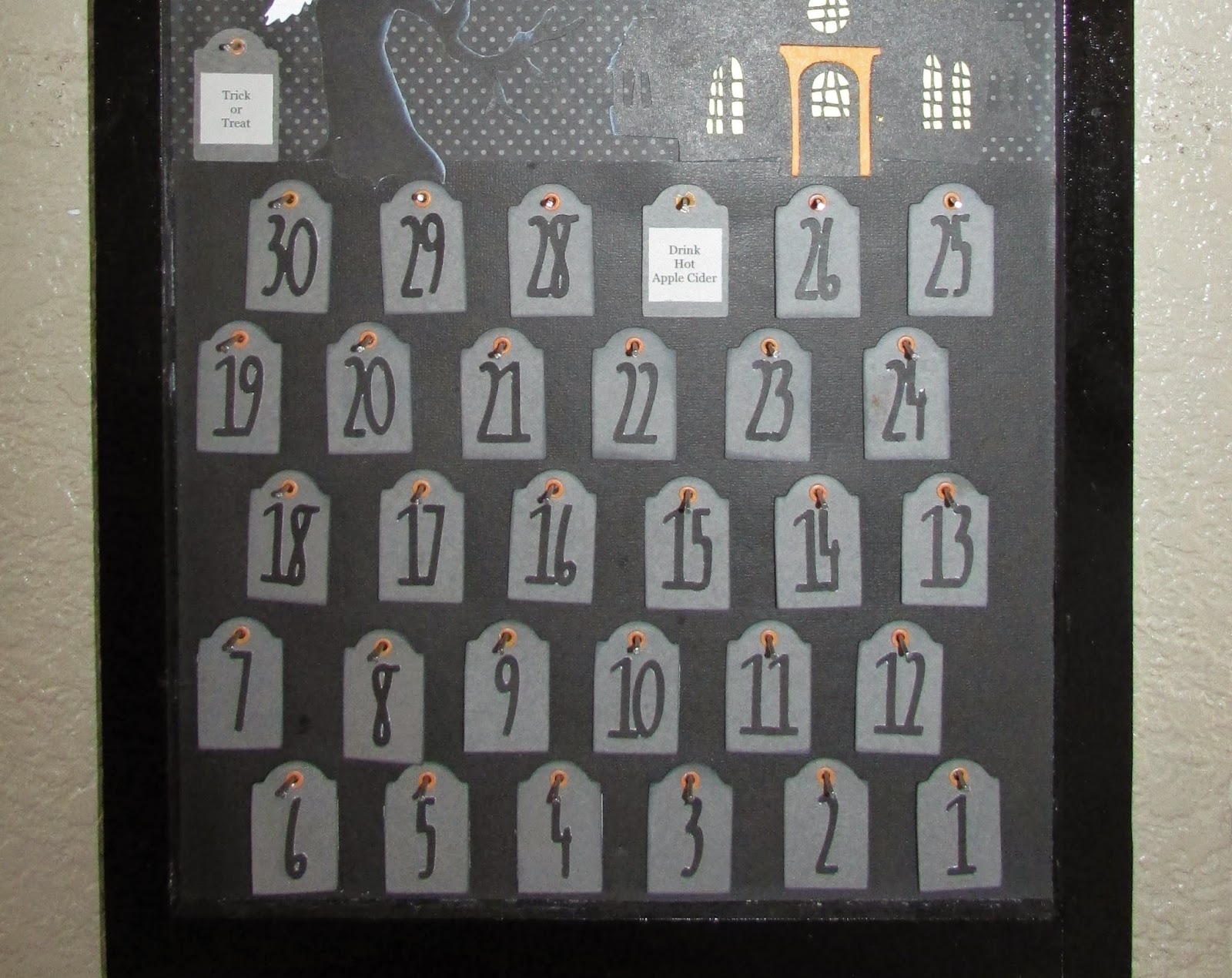 Carol's Creations: 31 Days of Halloween Activities Calendar/Countdown ...