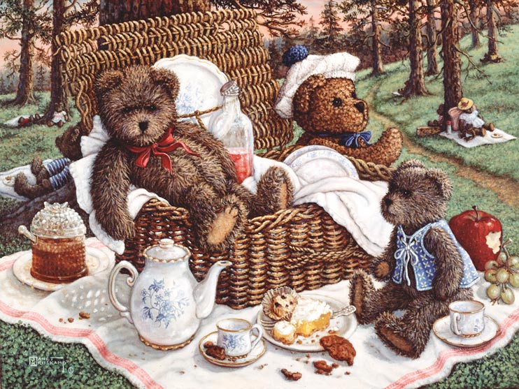 Gunslinger's Journal: July 10 is Teddy Bears Picnic Day!