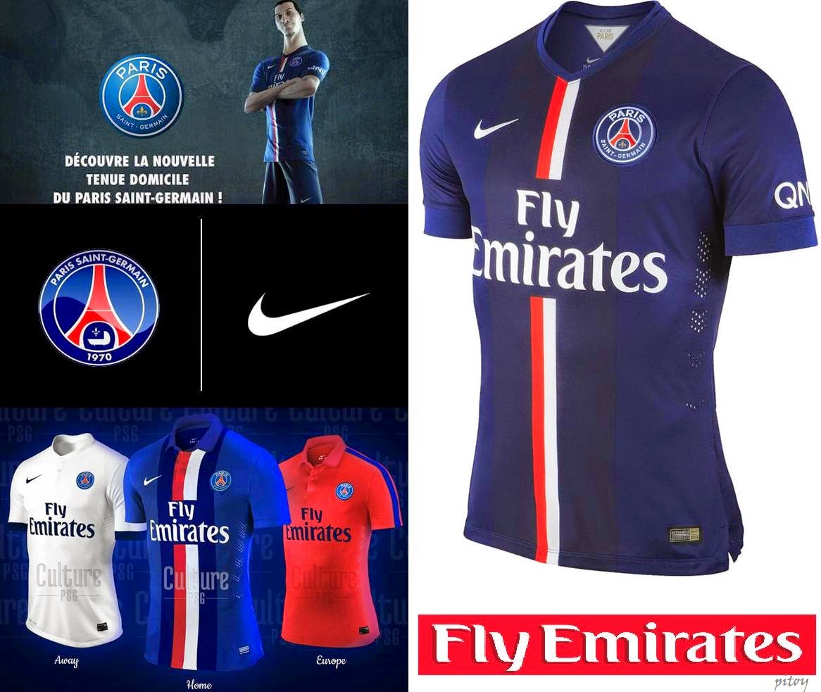 Jersey Klub Eropa musim 2014/2015