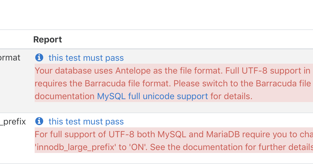 Technical Tips How To Resolve Mysql Full Unicode Support Error When Deploy Moodle On Xampp