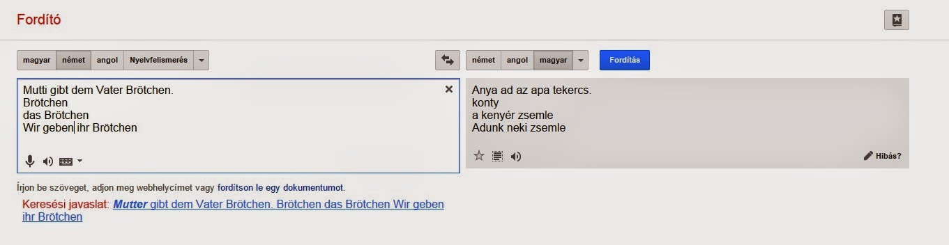 Német nyelvleckék kezdőknek: február 2015