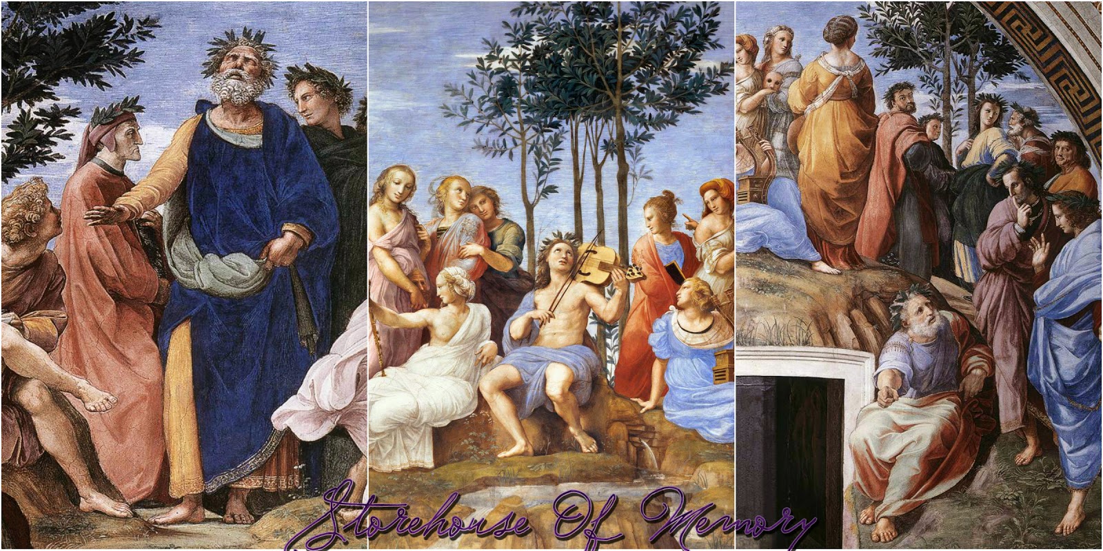 HISTORY OF ART. Rafael Sanzio y la Sala de la Signatura | Storehouse of ...