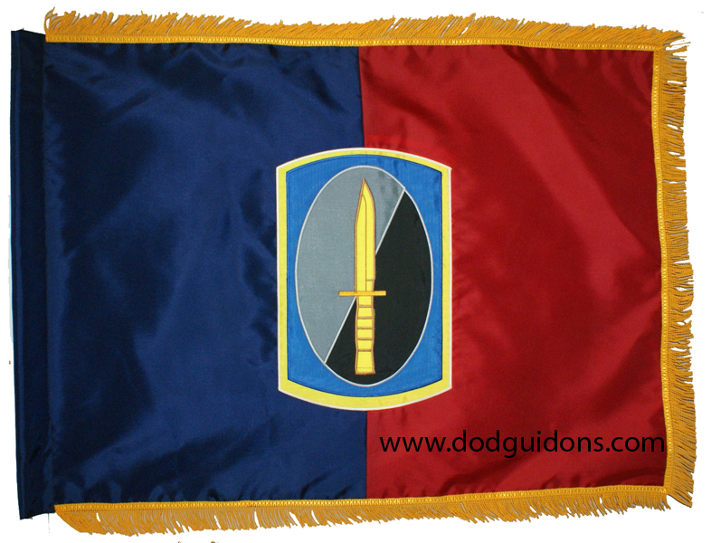 Flags and Guidons www.DODGUIDONS.com: Brigade Flag IAW AR 840-10