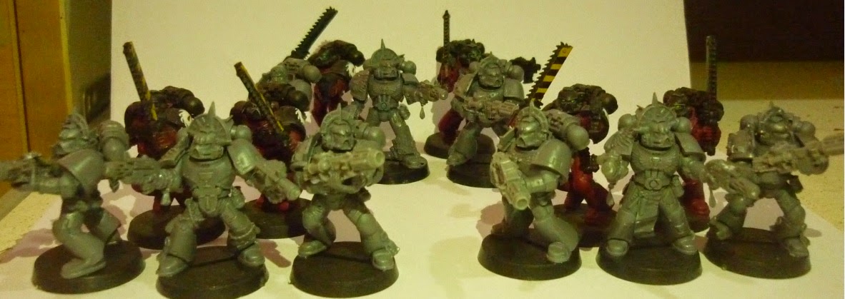 The Ward Save: Flesh Tearers WIP: Assault Squad Sergeant