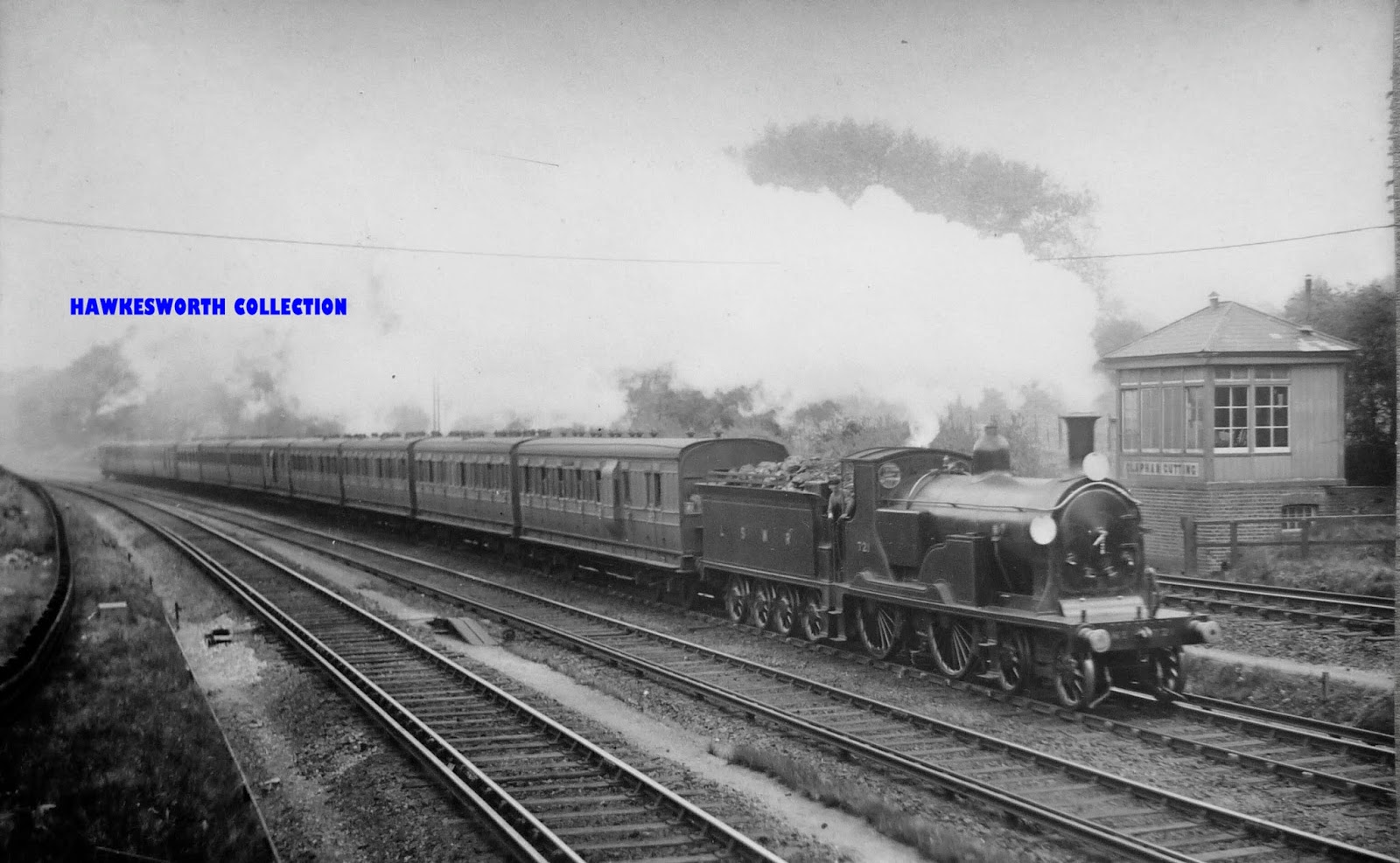 Steam Locomotives - 1920s: Clapham Cutting